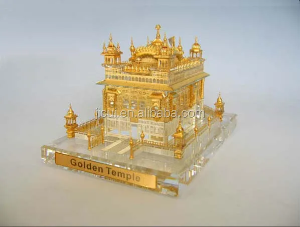 Crystal Temple Golden,Crystal Building Model For Golden Temple Crystal ...