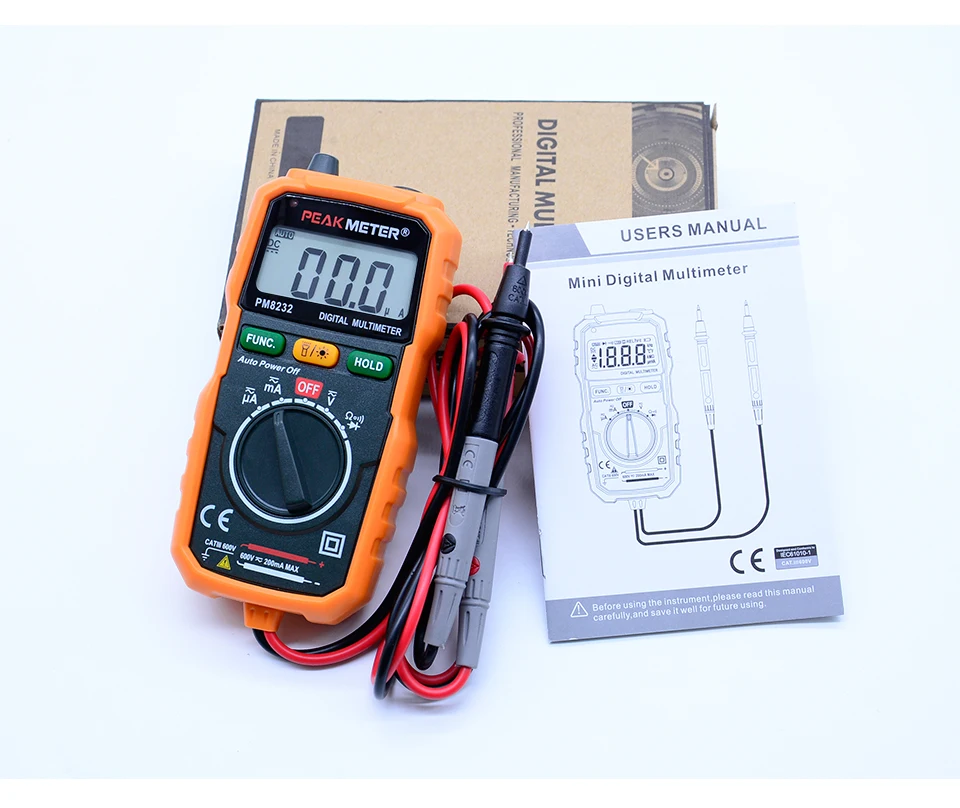 Mini Automotive Multitester Digital With Non Contact Voltage Detector ...