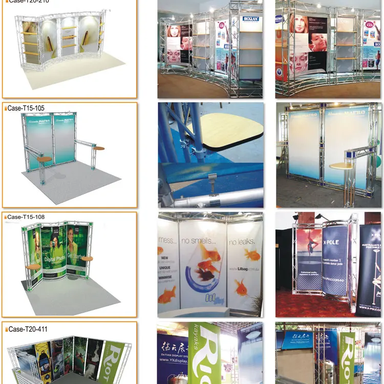 Aluminum Truss Exhibition Booth Stands - Trade Show Solutions