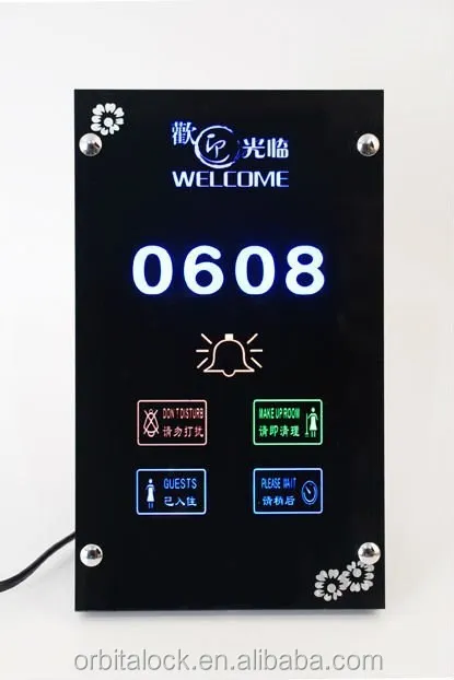 Do not disturb hotel door bell electrical switch| Alibaba.com