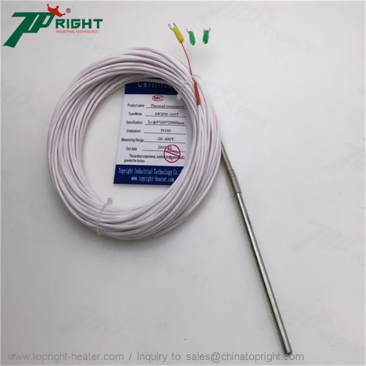 Class A 3 Wire Thermocouple Factory Customized Pt100 - Buy Pt100 Sensor,Pt100,Rtd Temperature ...