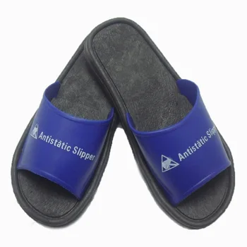 Esd Pvc Slipper Antistatic Blue Safety Slipper Antiskid Esd Slipper ...