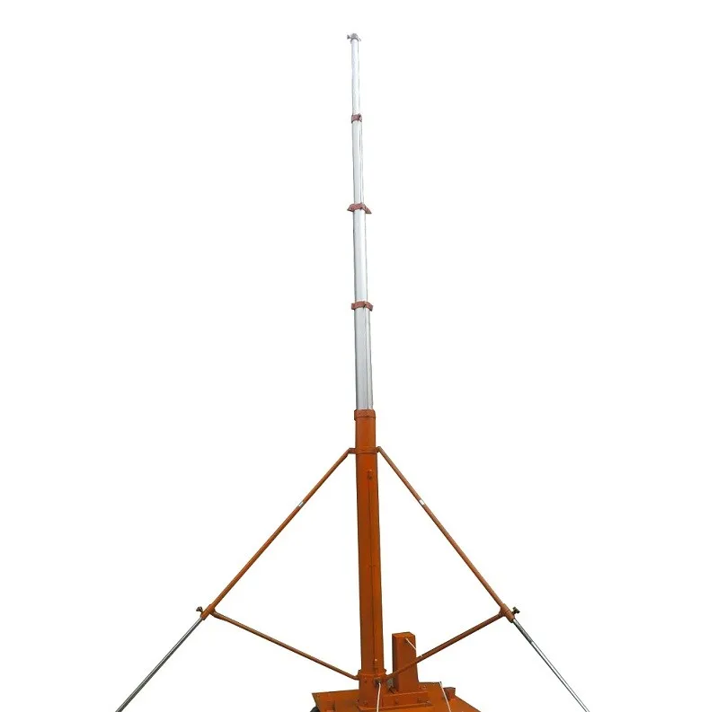 15m Motorized Telescopic Mast - Customizable Electric Lifting Rod