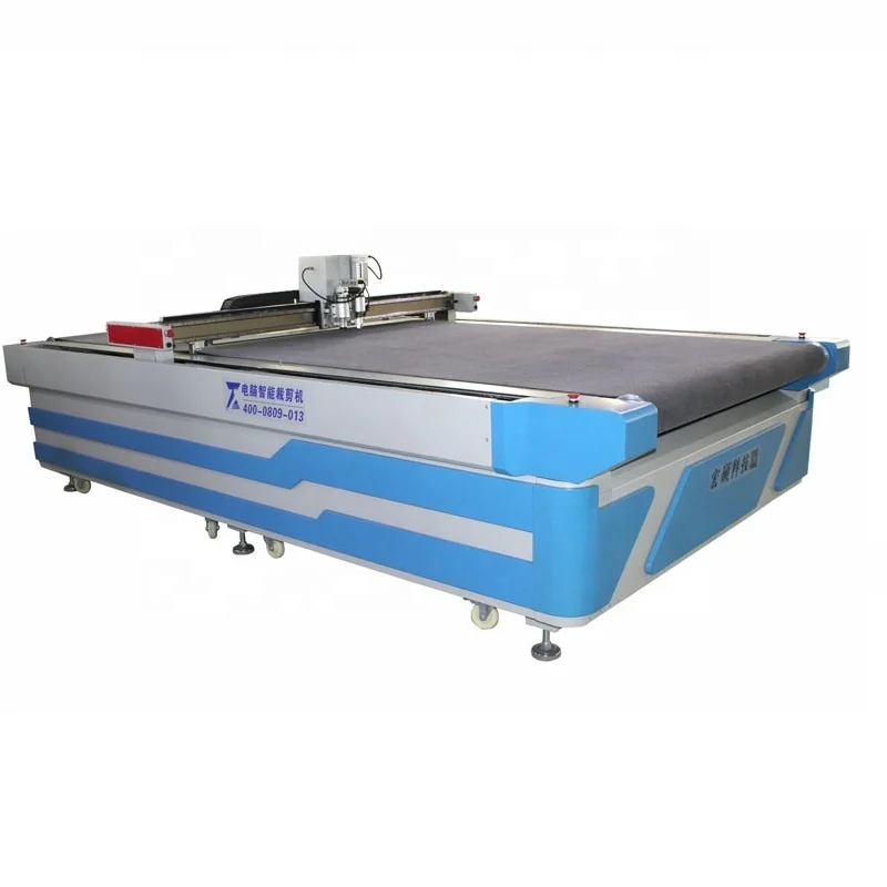 Mat Foot Pad CNC Oscillating Knife Cutting Machine 1625 Carpet ...