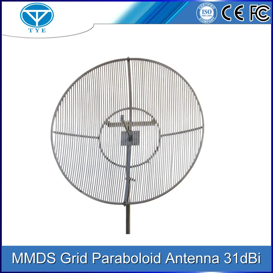 Grid Parabolic Mmds Antenna 1.8m 31dbi - Buy Grid Antenna,Mmds Antenna ...