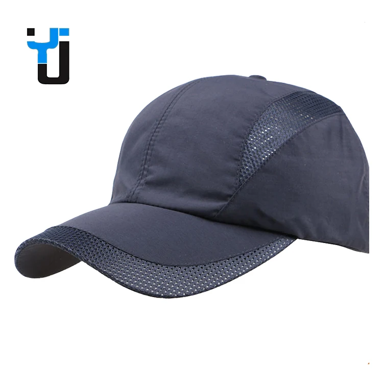 New Arrival Logo Printed Mesh Running Hats Dry Fit Sport Run Cap ...