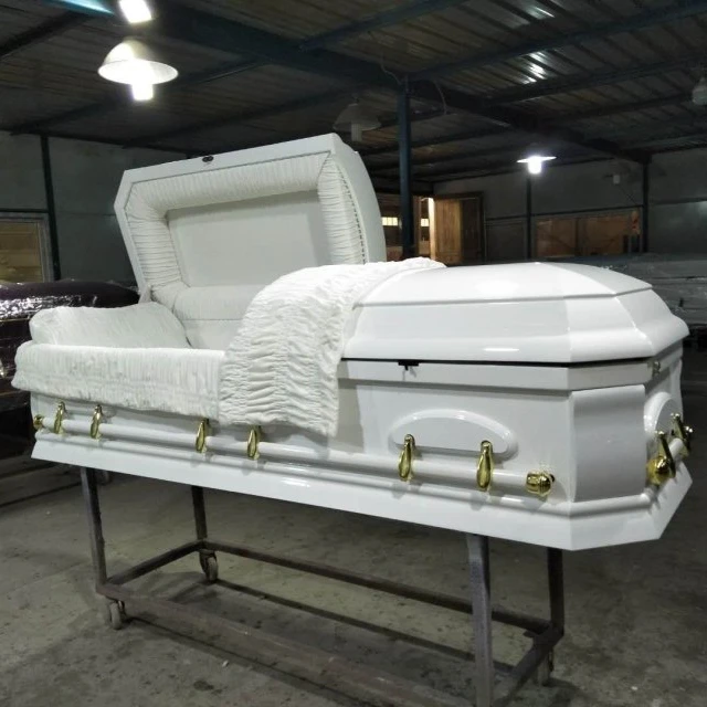 952910 White Casket Coffin Wooden And Metal Casket - Buy Casket Coffin ...