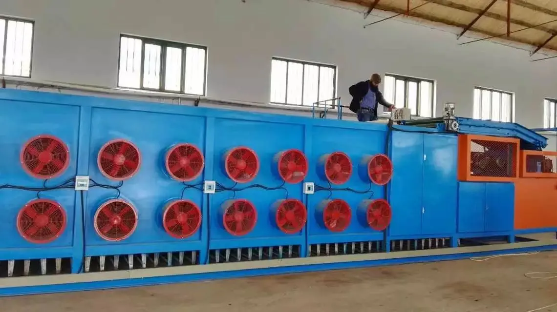 Rubber Sheet Batch Off Cooling Rubber Sheet Machine/16 Sets Cooling Fan ...