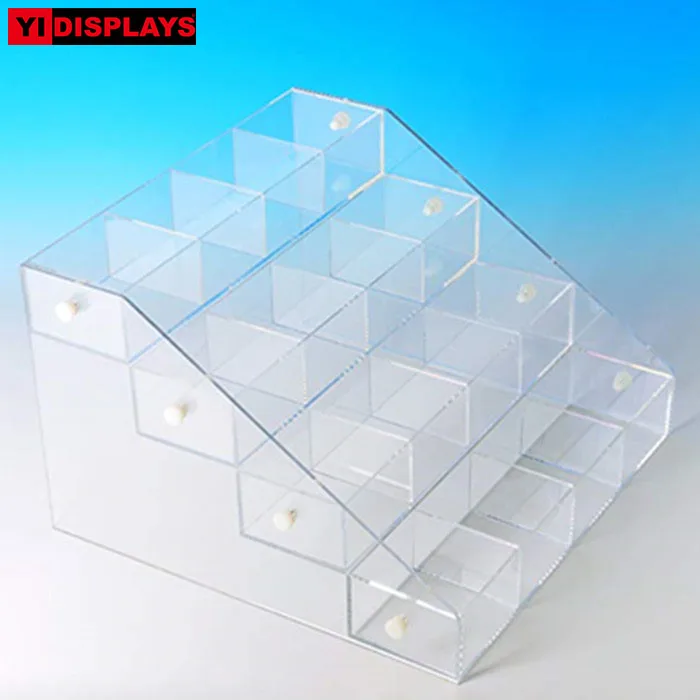 Custom Tiered Bead Display Case Bead Display Stand Acrylic Jewelry ...