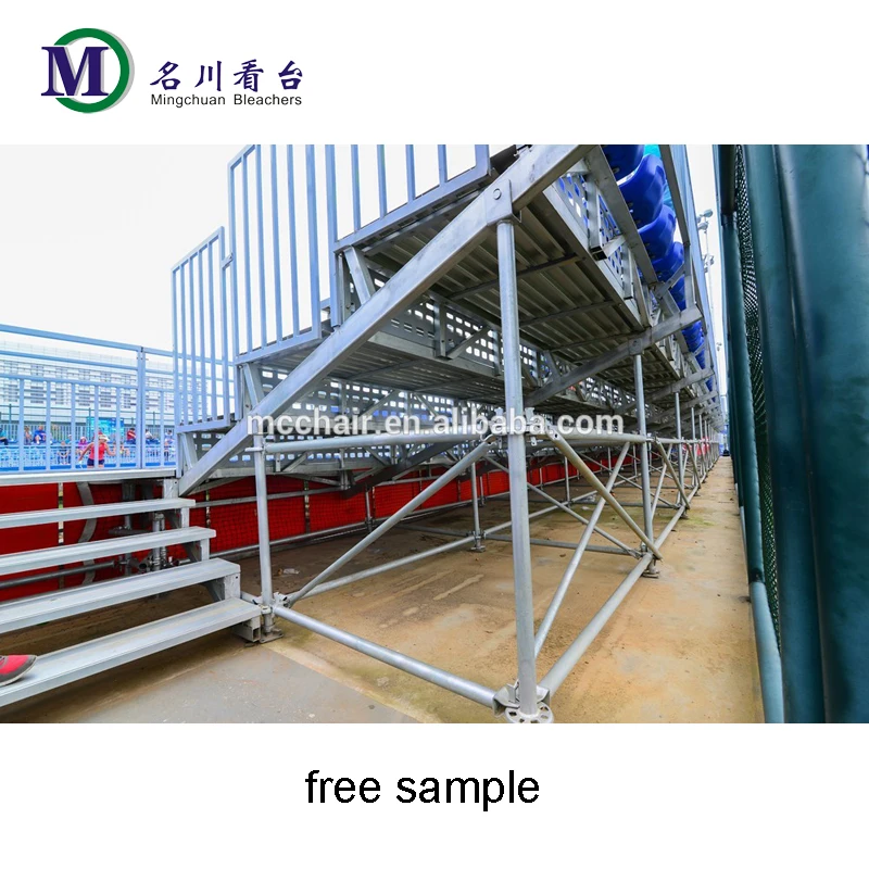 2017 Mc-tgr01 Outdoor Metal Structure Frame Bleacher Demountable ...