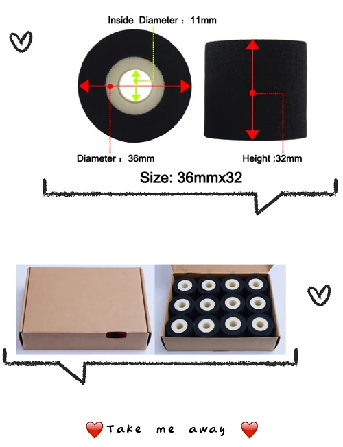 White Hot Ink Roll Manual Stamping Machine - Dry Ink Rolls