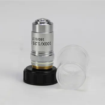 100x Microscope Plan Achromatic Oil-immersion Objective Lens - Buy Oil ...
