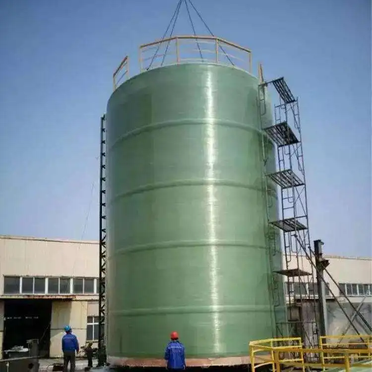 Grp Vertical Tank Fiberglass Horizontal Tank Frp Chemical Storage Tank ...