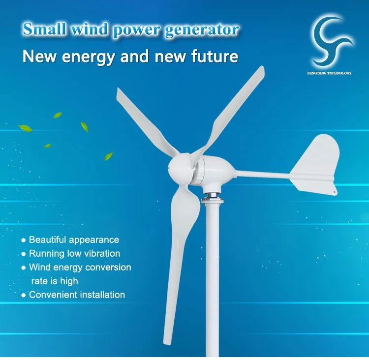 Real Power 600W Home Wind Power Generator with MPPT Controllers