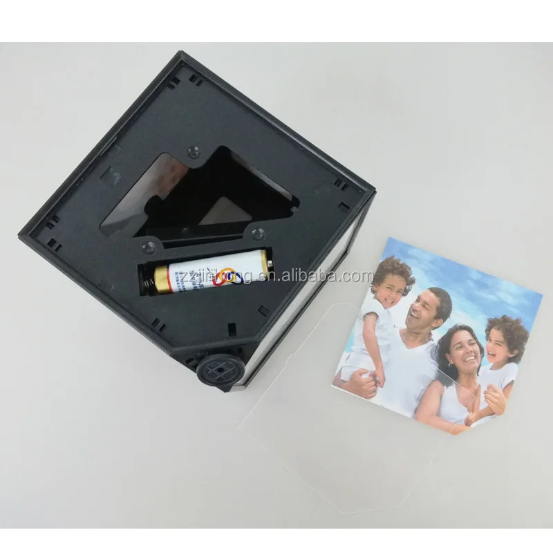 Magic Cube Rotating Photo Frame - Perfect Gift & Decoration