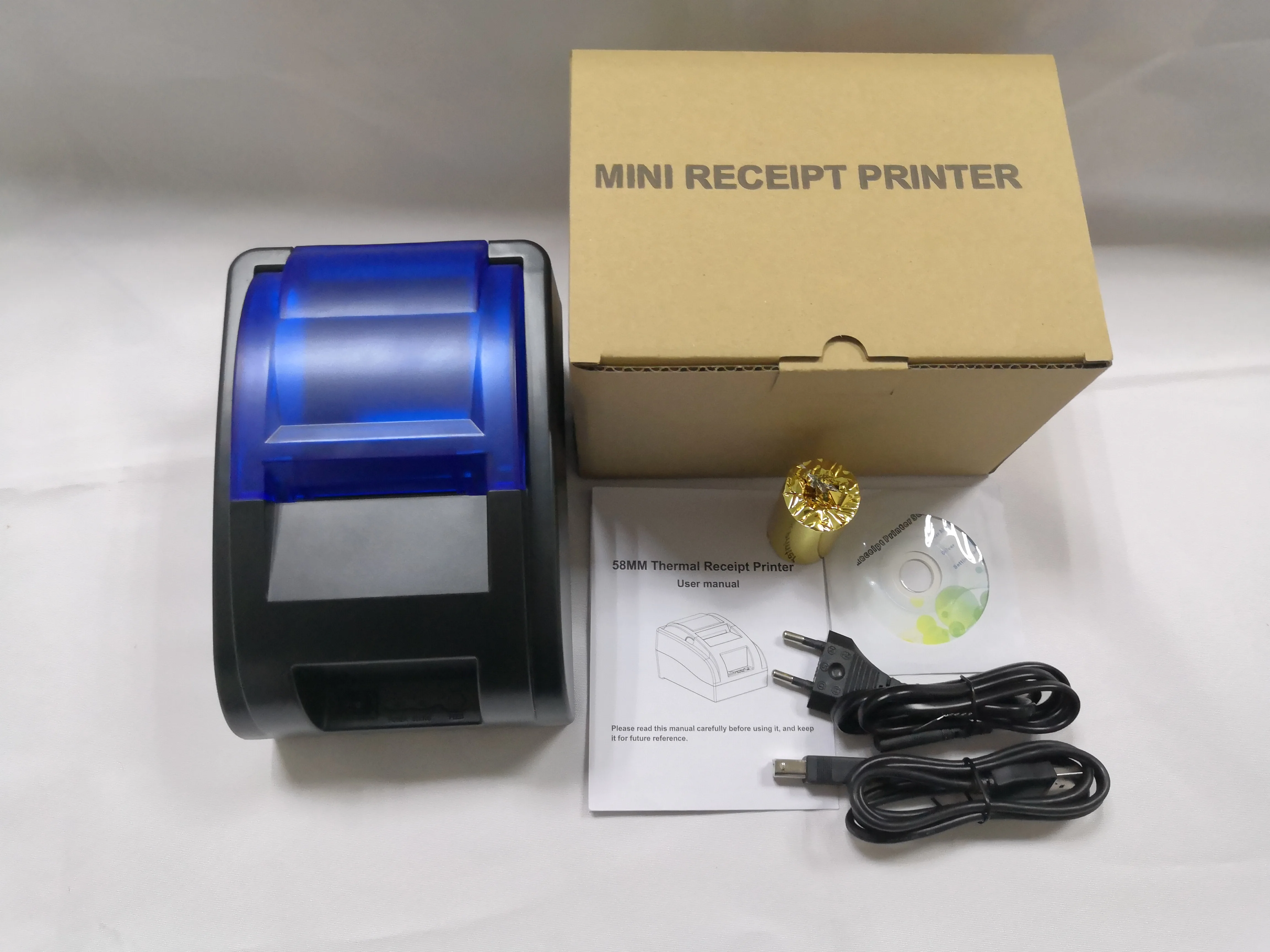 58mm Cheap Hoin Thermal Ticket Printer Mini Receipt Pos Printer For ...