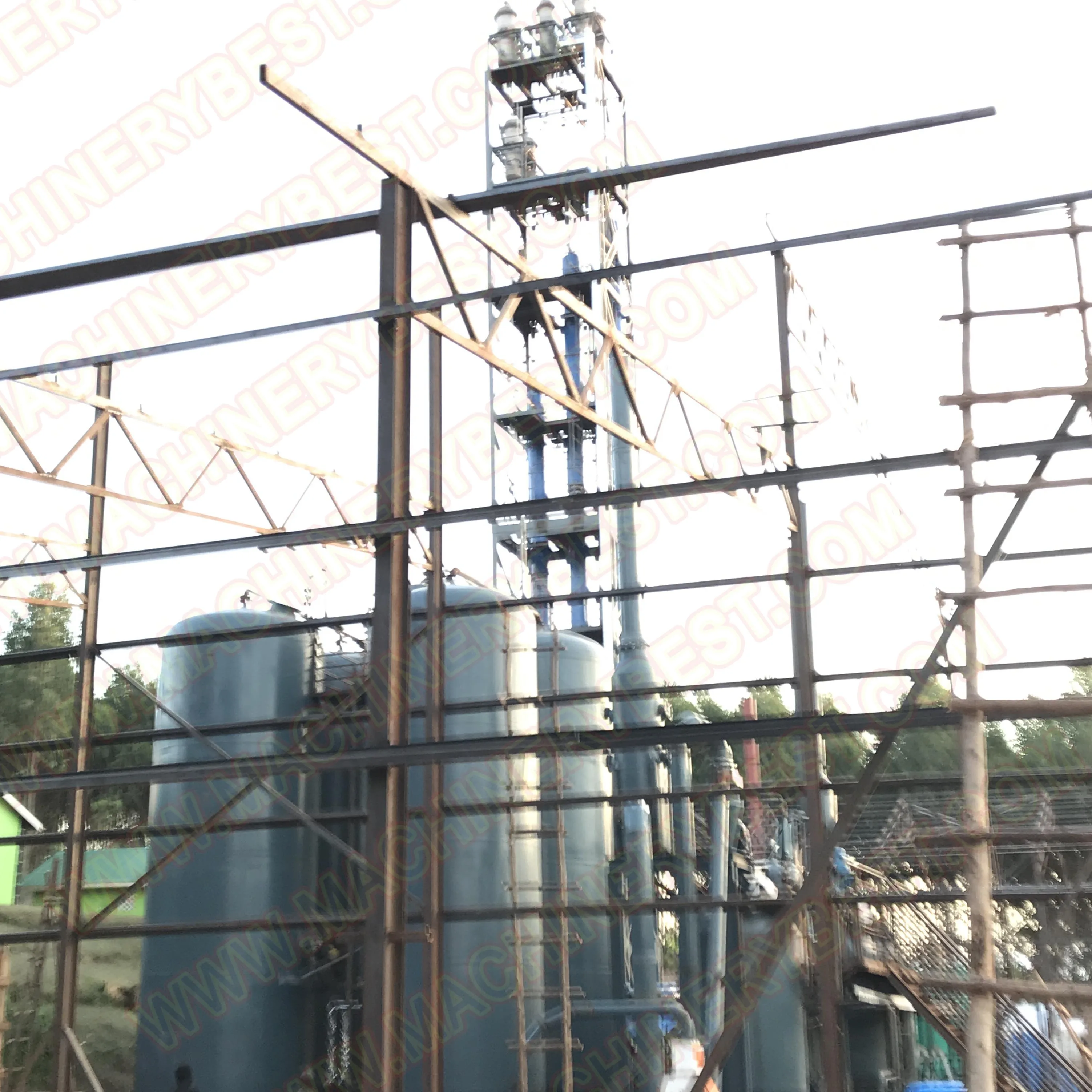 Mini Alcohol Distillation Line,2000liters Per Day Modular Ethanol ...