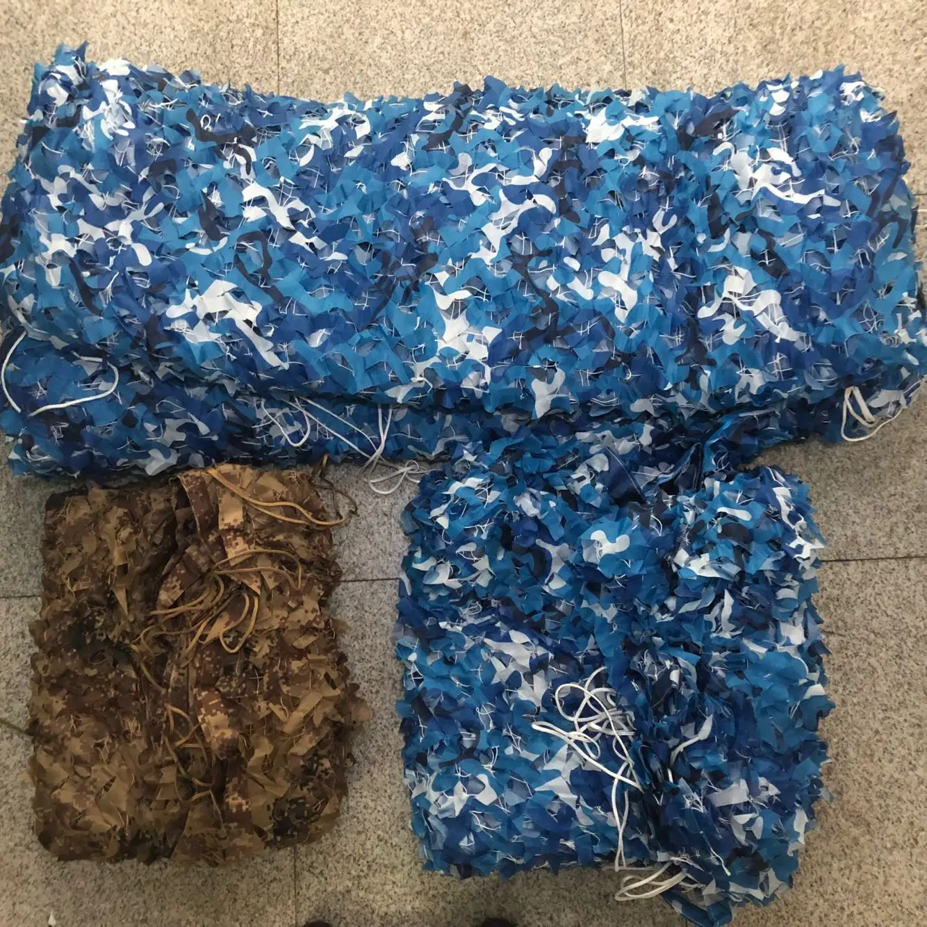 Maximum Concealment Camouflage Materials - Digital Net Shelter