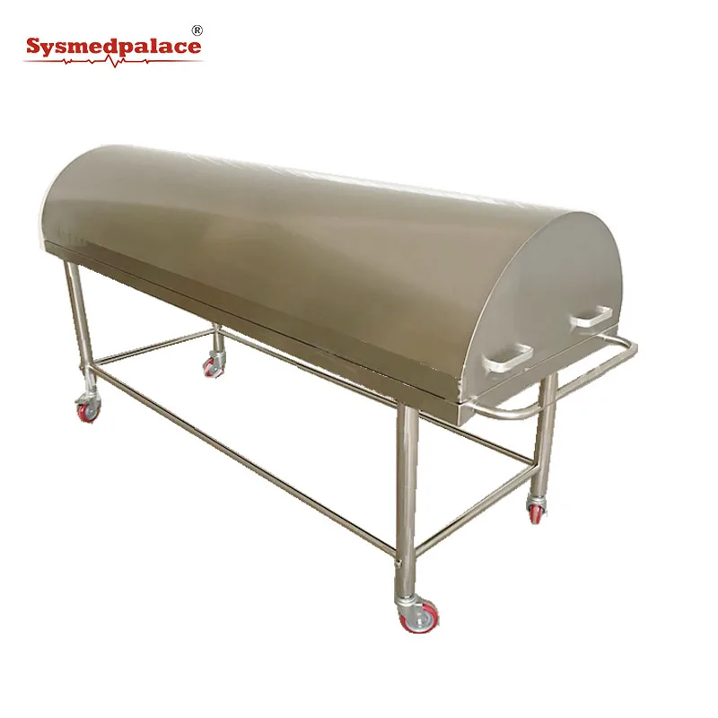 Sysmedpalace Dead Body Lifter Hospital Corpse Trolley Funeral Supplies ...