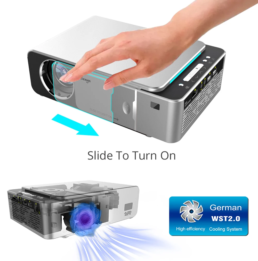 T5 Video mini Projector at ₹ 6899.00 | gazipur faridabad | Faridabad ...