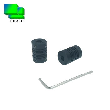 Nylon Plastic Coupling For Rotary Encoder Flexible Rubber Sleeve Type ...