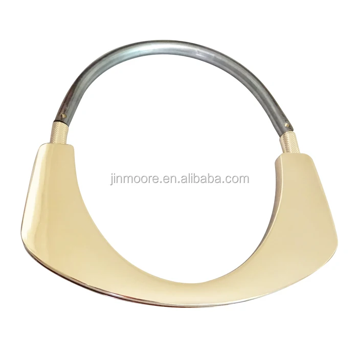 High Quality Round Alloy Handle Purse Handle Lady Handbag Carry Handle ...
