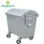 1100l Galvanized Bin Metal Garbage Container 1100 Litres With Wheels ...