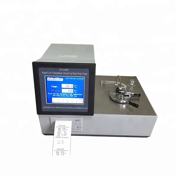 ASTM D3828 Ramp Method Small Scale Closed Cup Tester for Petroleum ...