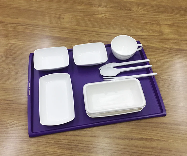 Eco-friendly 100% Biodegradable Aviation PLA Plasticware