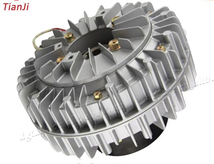 Flange Input Magnetic Powder Clutch,Rotational Shell Magnetic Particle ...