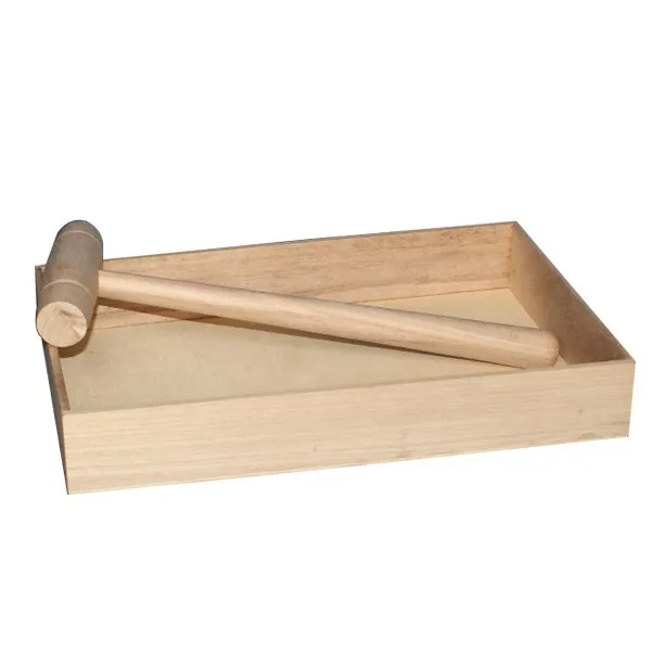 Natural Timber Wooden Truffle Matt Laminated Empty Boxes