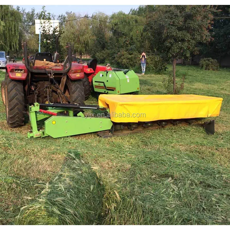 Rotary 6 Discs Finger Wheel Lawn Hay Mower - High Productivity