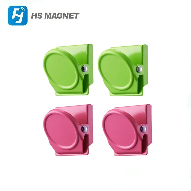 Different Color Magnetic Clip N35 Neodymium Magnet Tool Holder Office ...