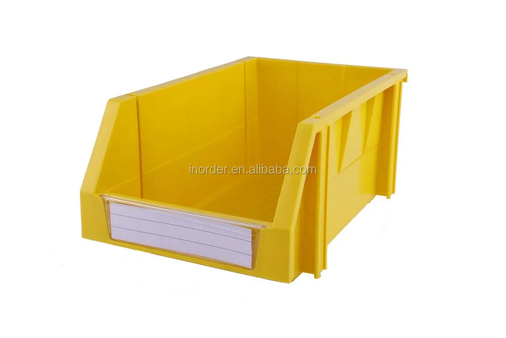 Wholesale Stackable Hopper Warehouse Plastic Industrial Organizer ...
