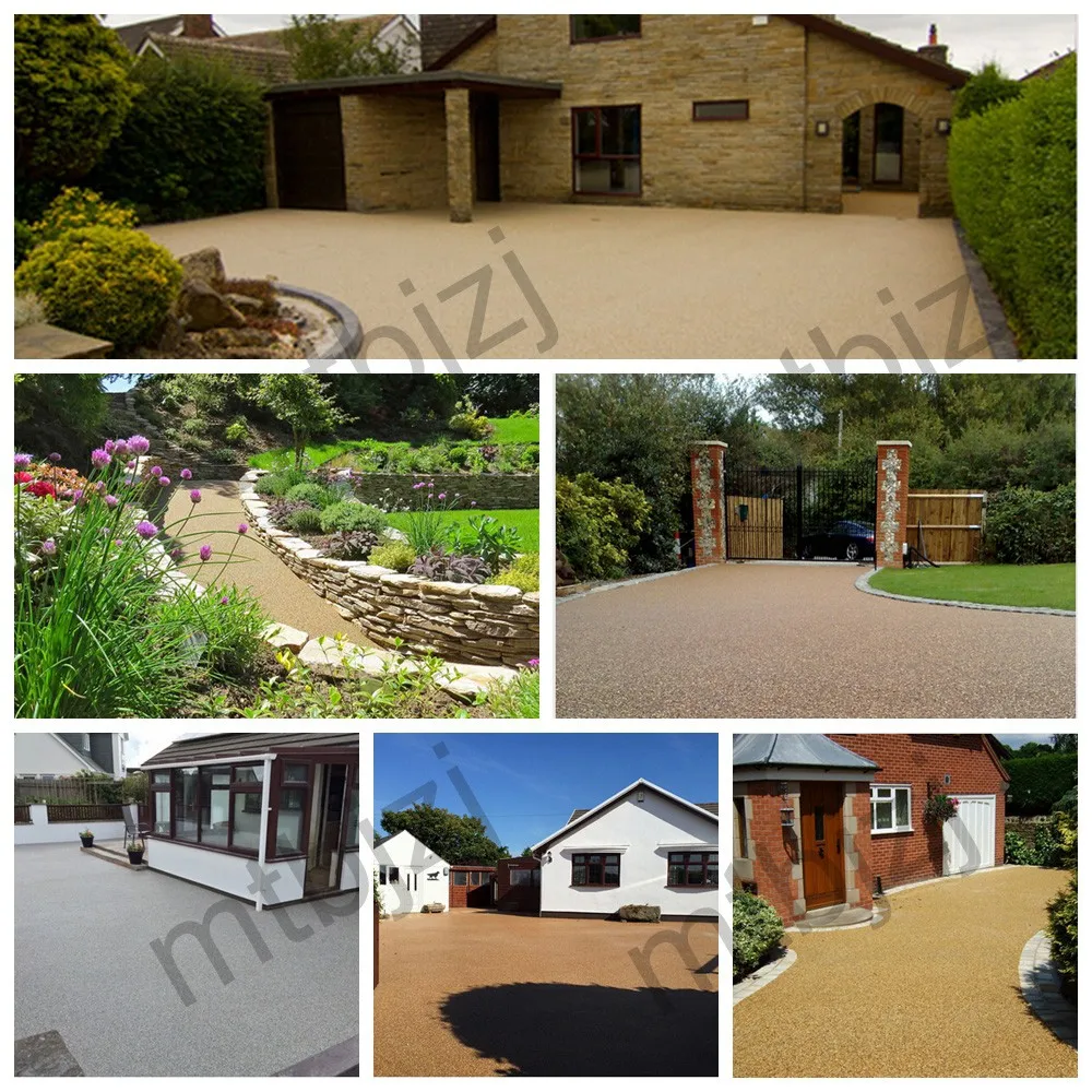 Liquid Coating Overlay Epoxy ResinPebble Floor Cover Concrete Patio ...