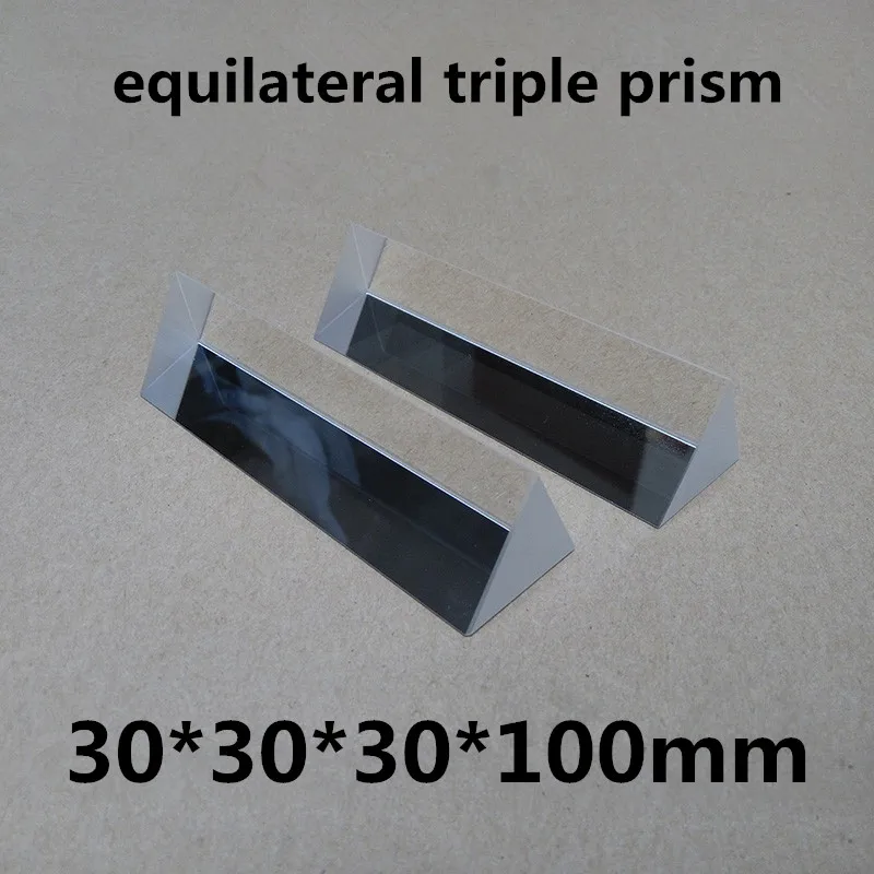 K9 Equilateral Triple Prism 30*30*30*100mm| Alibaba.com