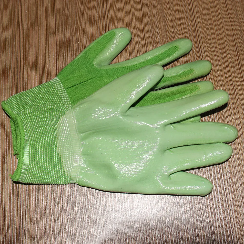 Seeway Super Thin Smooth Nitrile Anti Slip Auto Repair Oilproof Gloves ...