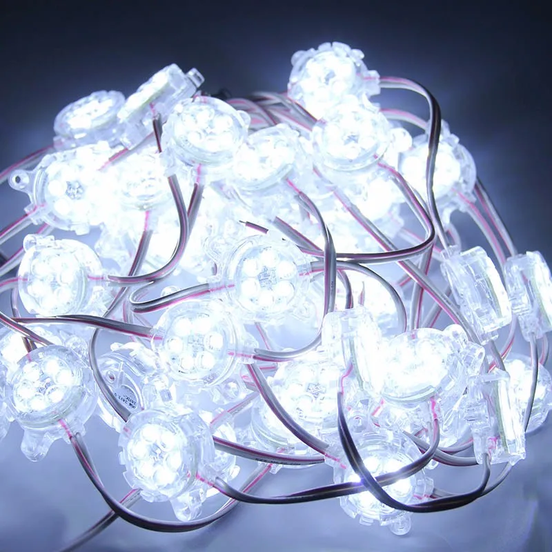 30mm 40mm DMX Addressable LED Pixel String - Full Color RGB