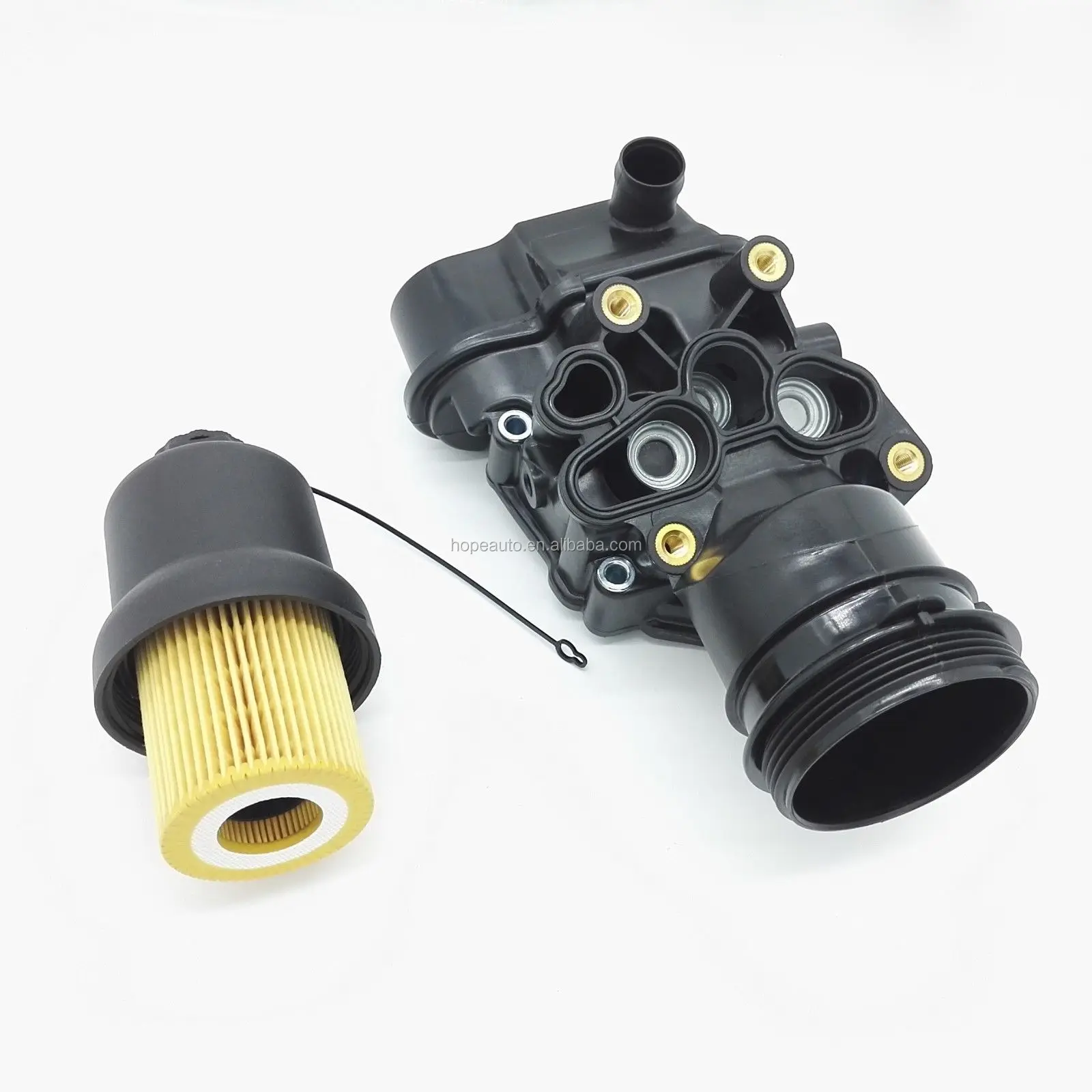 Conjunto de carcasa de filtro de aceite de motor, 06F115397J 06F115397H ...