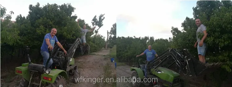4WD Mini Farm Tractor 30HP - Compact Tractors for Agriculture