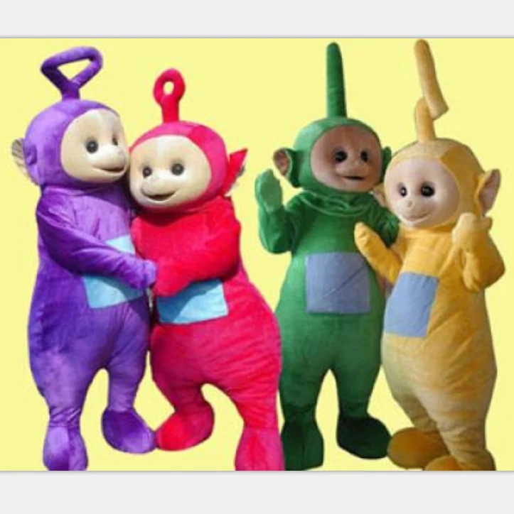 Teletubby Mascot Costumes for Adult, Cartoon Mascot Plush Costumes for ...