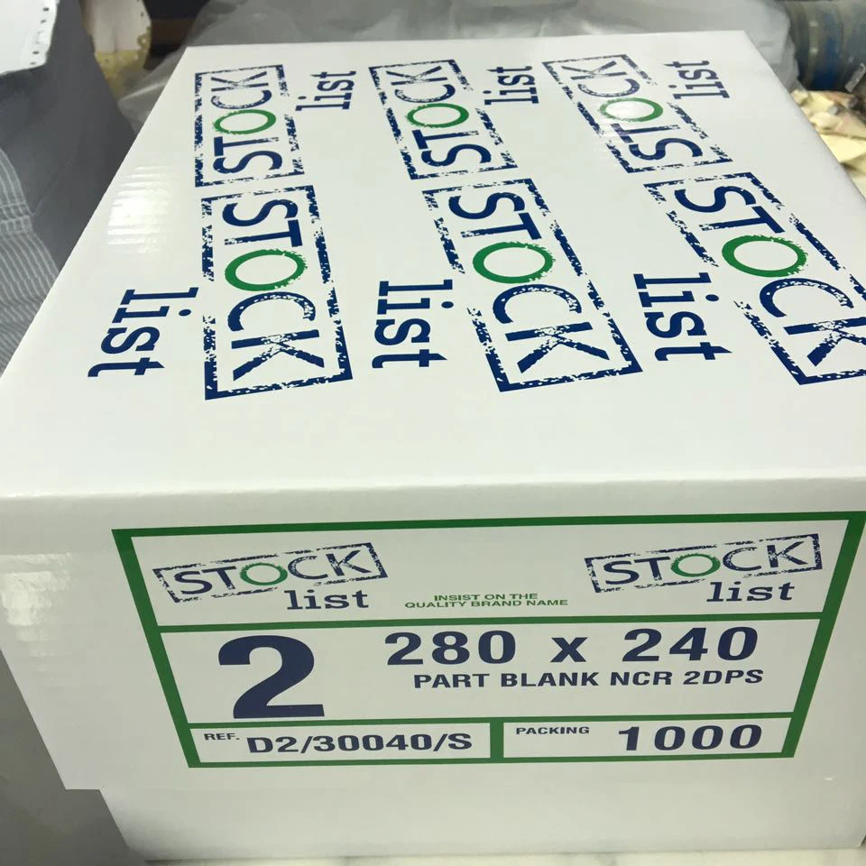 9.5*11 2ply 3ply Continuous Computer Form Paper Computer Printing Paper ...