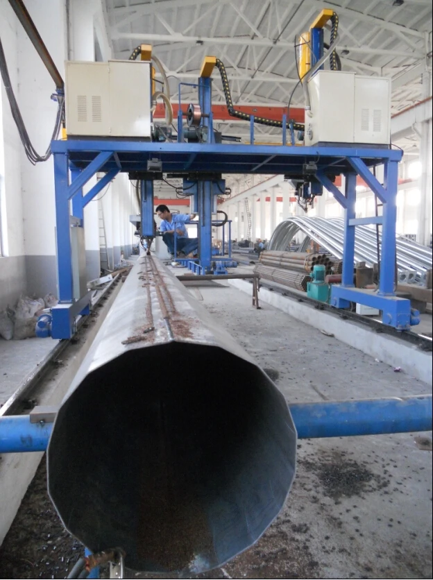 30ft 35ft 40ft Hot Dip Galvanized Power Distribution Pole Price ...