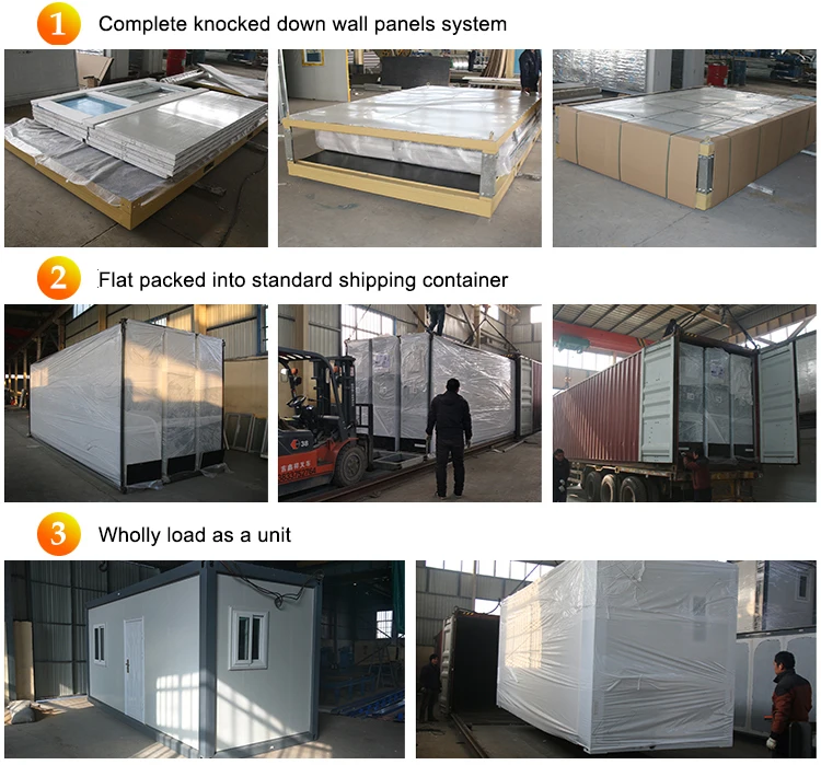 Export Well Insulated Sandwich Panel Container House In Georgia - Buy ...