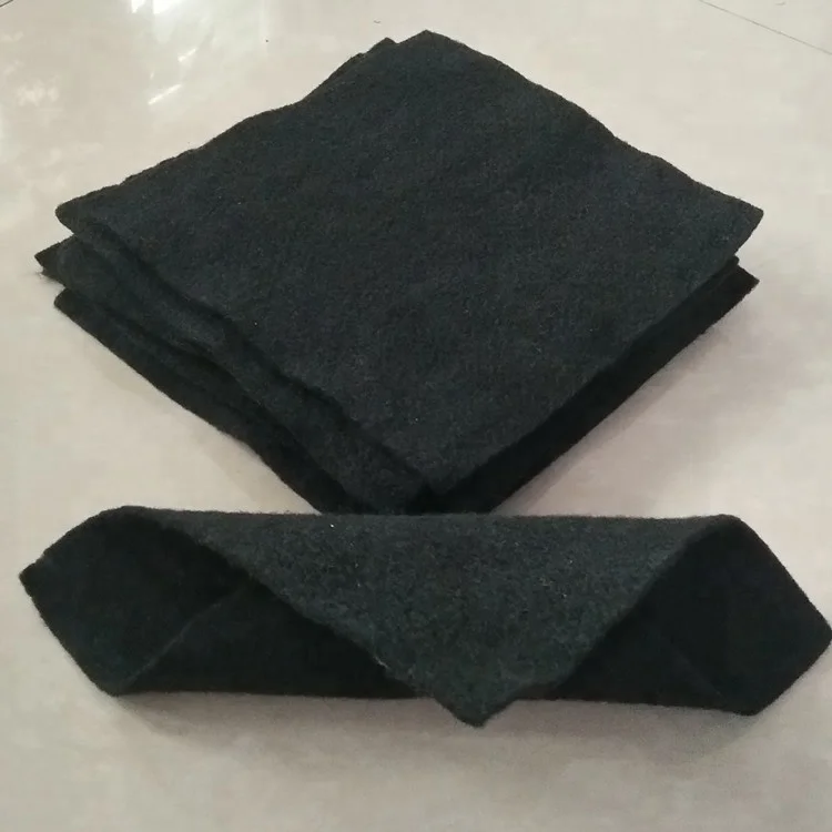 200g/m2 needle punched nonwoven PET short fiber geotextile| Alibaba.com