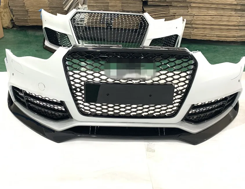 RS5 front bumper with front lip for Audi A5/S5 2013-2015 aftermarket ...