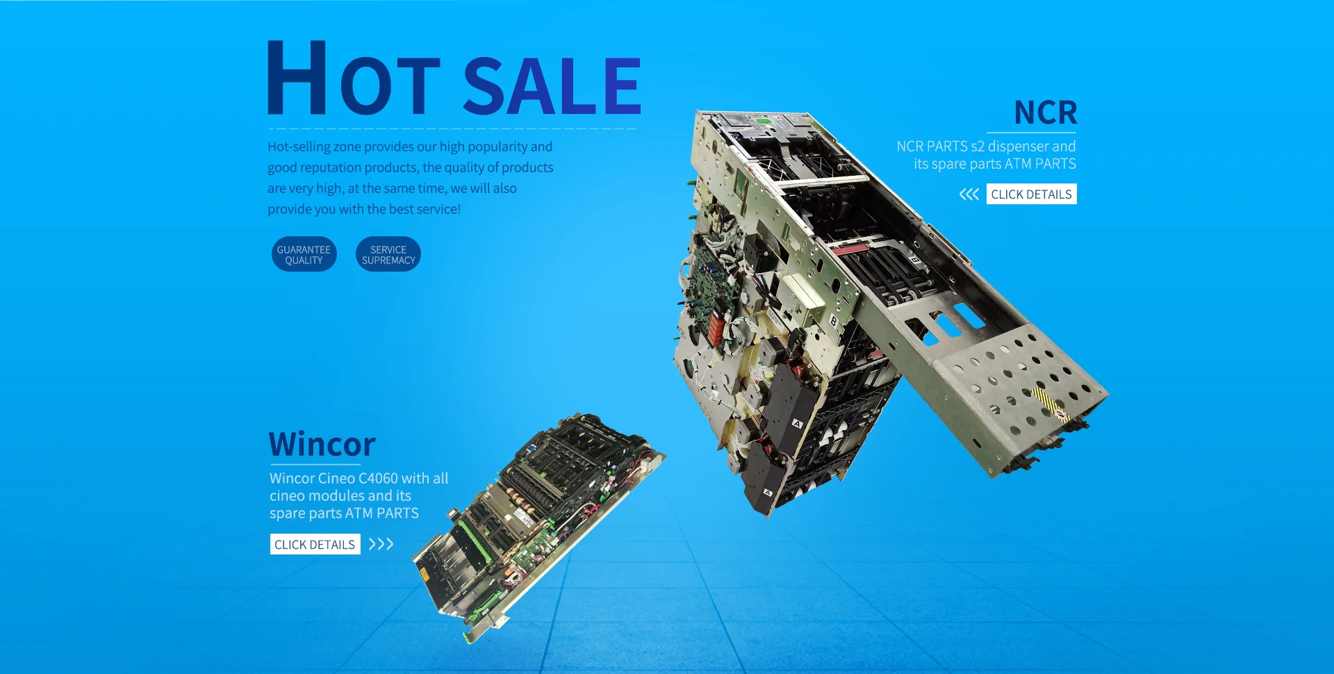 ATM Machine Parts NCR S2 Presenter Nose RA Mid Through Wall Extension ...