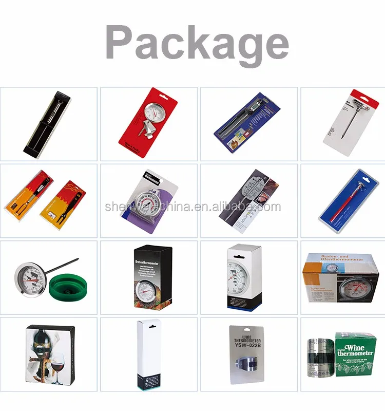 SW Mini Easy Read Steak Food Dial Thermometer Small Kitchen BBQ Food ...