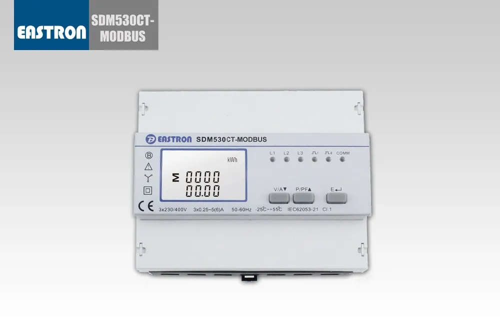Sdm530ct-modbus Digital Energy Meter - High Accuracy & RS485