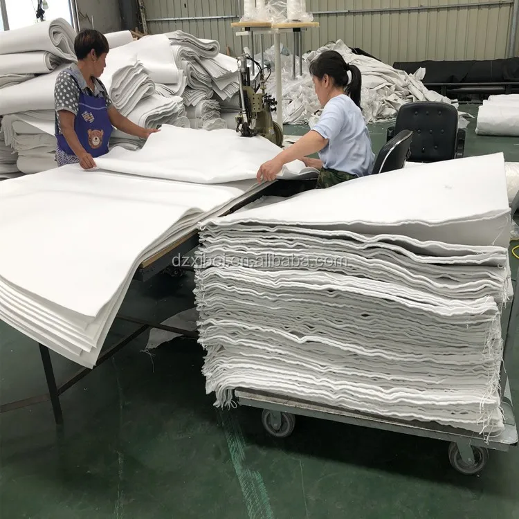 Non Woven Geotextile Sand Bag Geo Bag 600gsm for Ocean Seawall Maldives